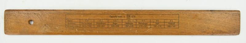 WorldWarCollectibles | German Large Map Ruler DRGM