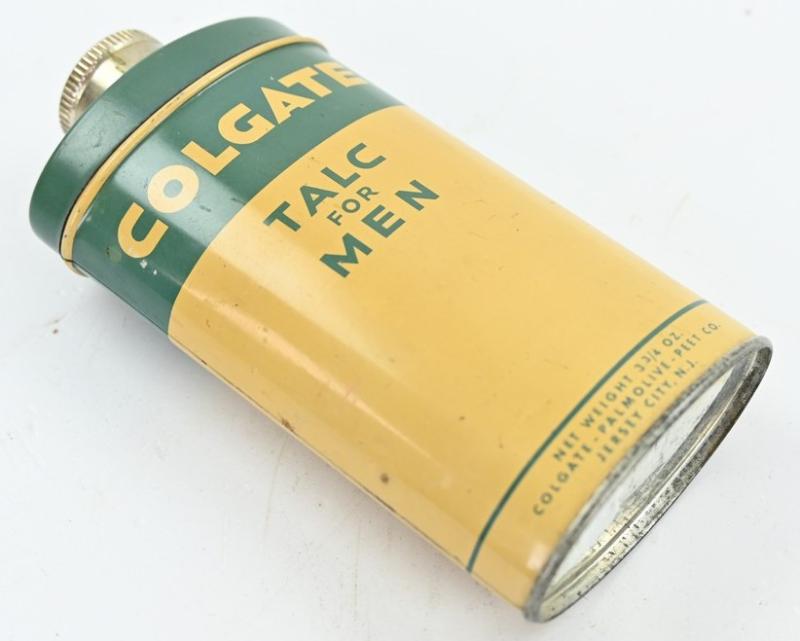WorldWarCollectibles | US WW2 Era Colgate Talc for Men